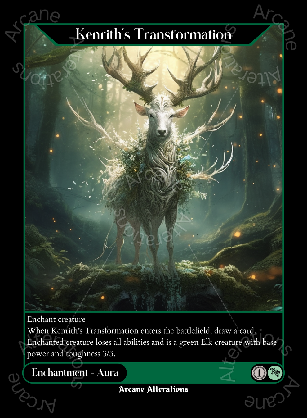 Kenrith's Transformation - High Quality Altered Art Custom Proxy Cards ...