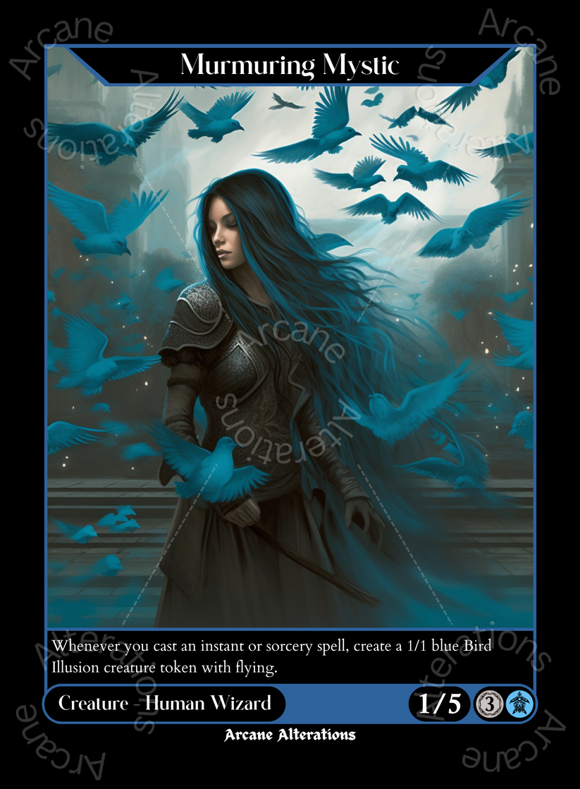 Murmuring Mystic - High Quality Altered Art Custom Proxy Cards – Arcane Alterations