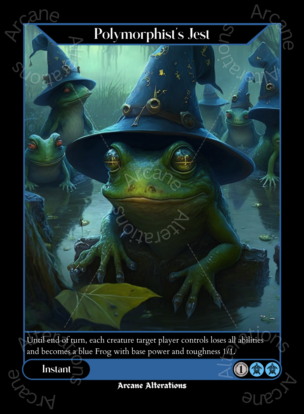 Polymorphist's Jest - High Quality Altered Art Custom Proxy Cards ...