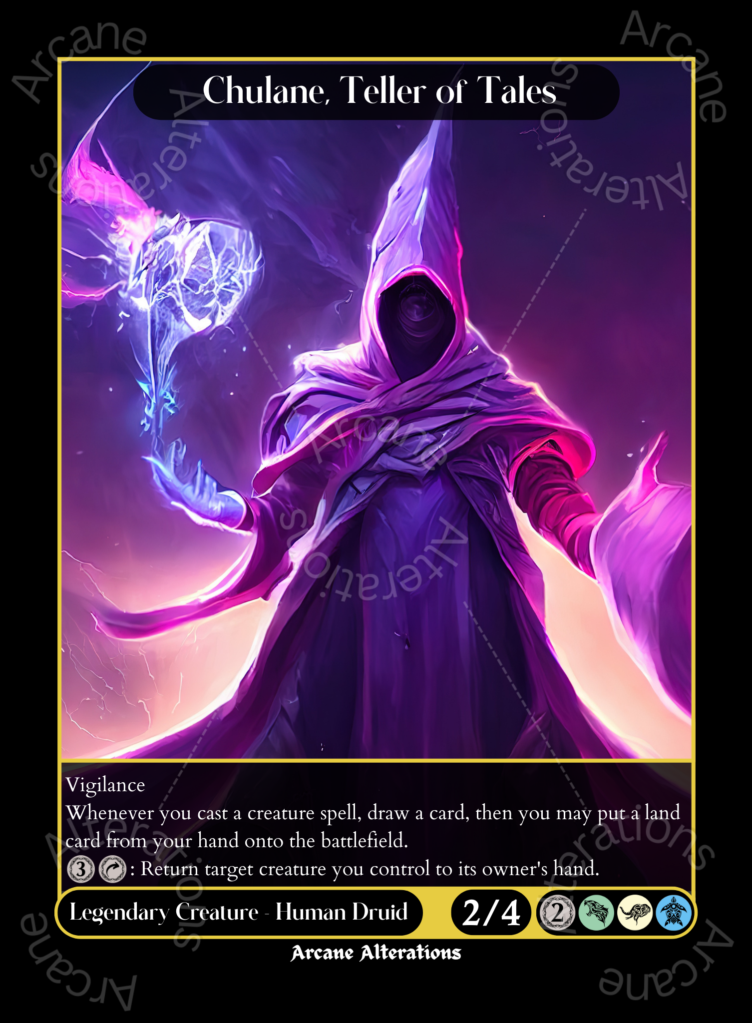 Chulane, Teller of Tales - High Quality Altered Art Custom Proxy Cards ...